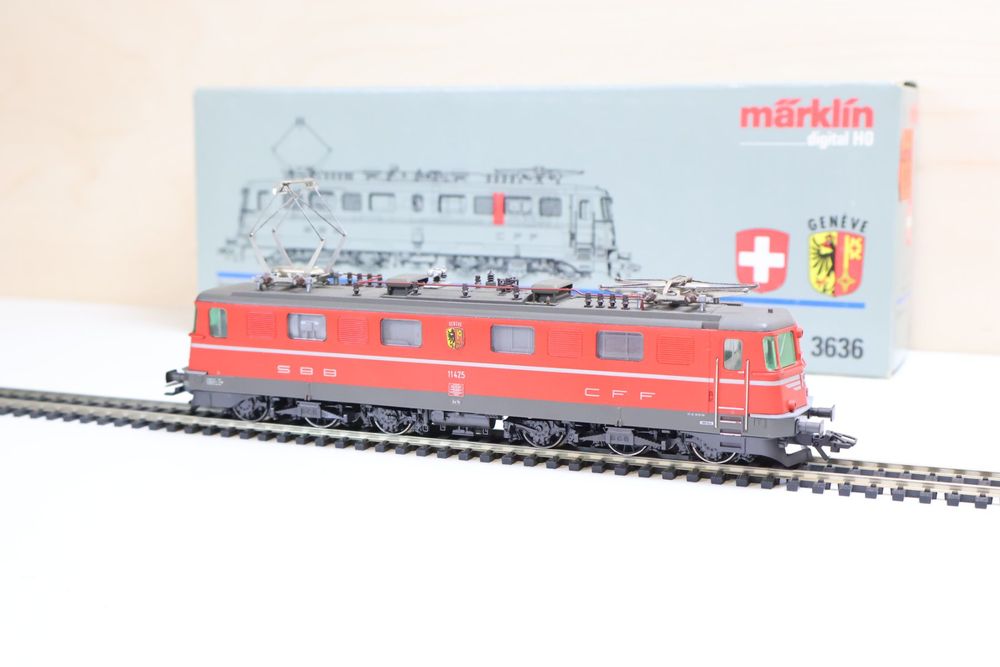 Märklin SBB Ae 6/6 E-Lok - Rot - Jubiläum 3636 - Digital | Kaufen auf Ricardo