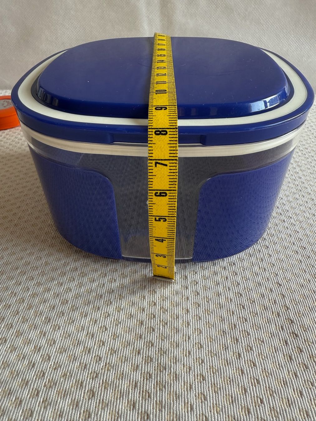 Tupperware - boîte - 0,7L - bleu (D'occasion) à Sion pour CHF 10 – avec ...