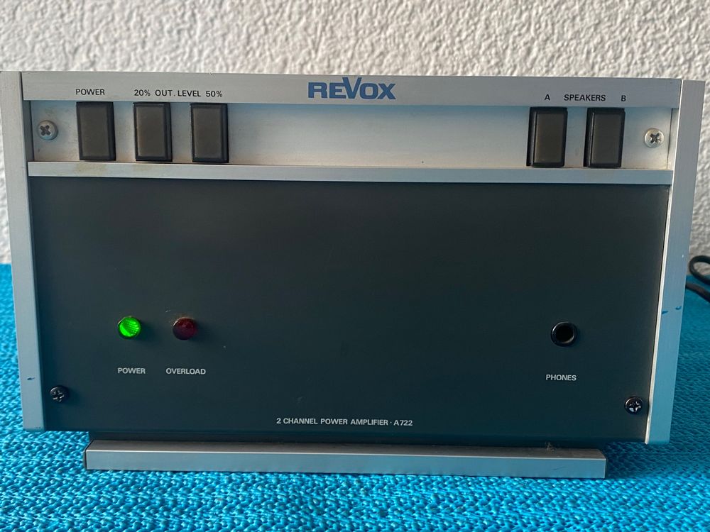 ReVox A 722 2- Channel Power Amplifier | Kaufen auf Ricardo