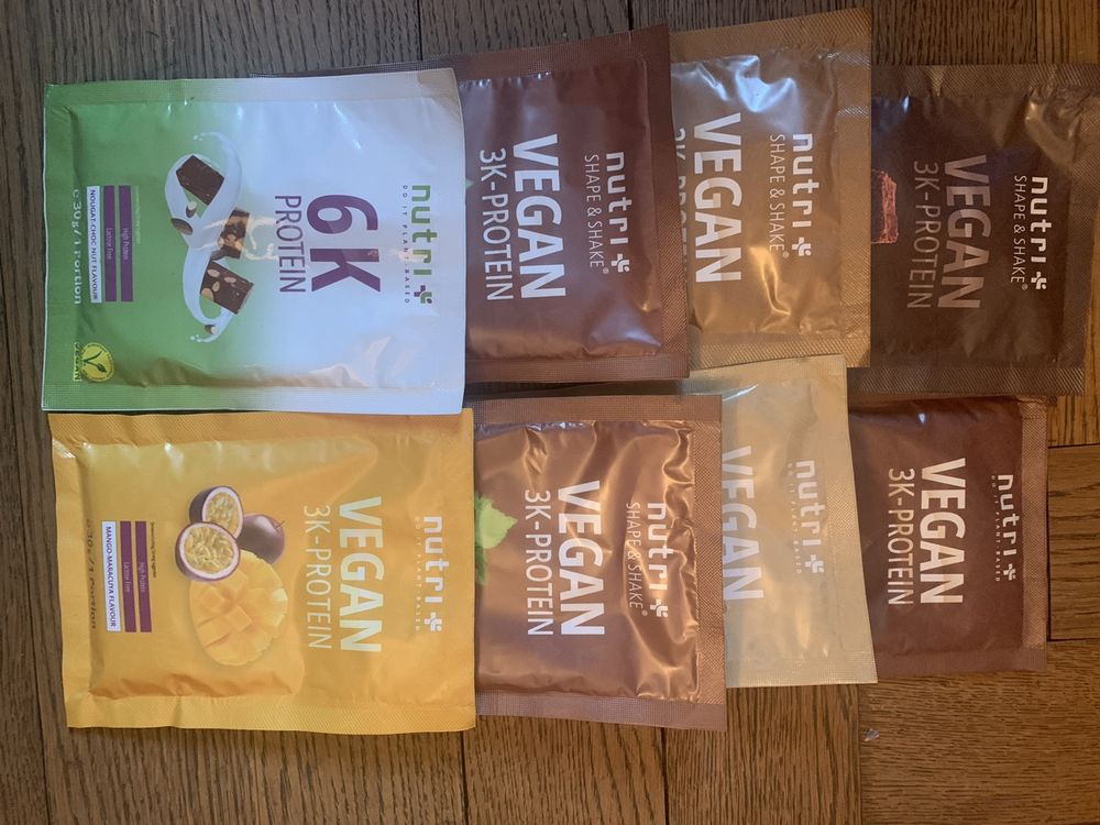 Vegan Protein Powder, Different Flavours (Neu und originalverpackt) in ...