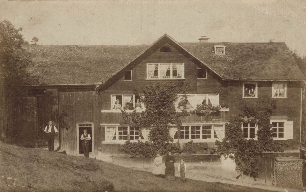 Appenzeller Bauernhaus, Bauernfamilie (Gebraucht) in Bronschhofen für CHF 33 – mit Lieferung auf ...