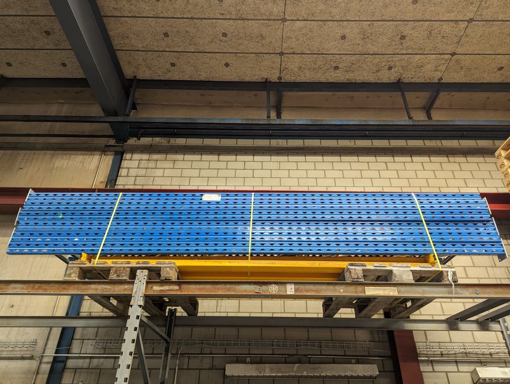 Palettenregal - 2 Felder - je 4 Traversen pro Feld | Acheter sur Ricardo