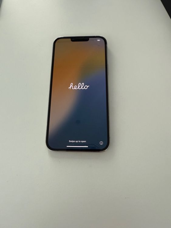 Apple iPhone 13 Pro Max Silver 128GB A2643 wie neu | Kaufen auf Ricardo