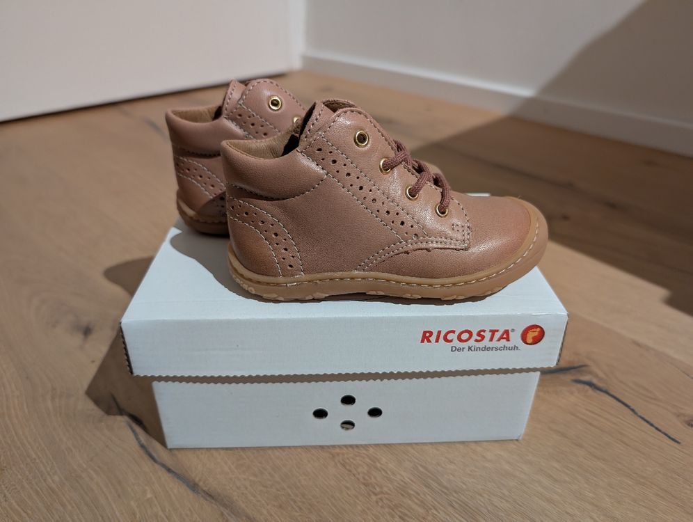 NEU Schönste Pepino Leder-Schuhe, Grösse 22, Farbe rosé (Neu und ...
