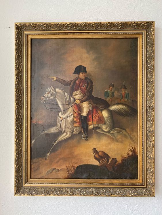 Seltenes antikes 1700er Napoleon Ölgemälde (Gebraucht) in Meilen für ...
