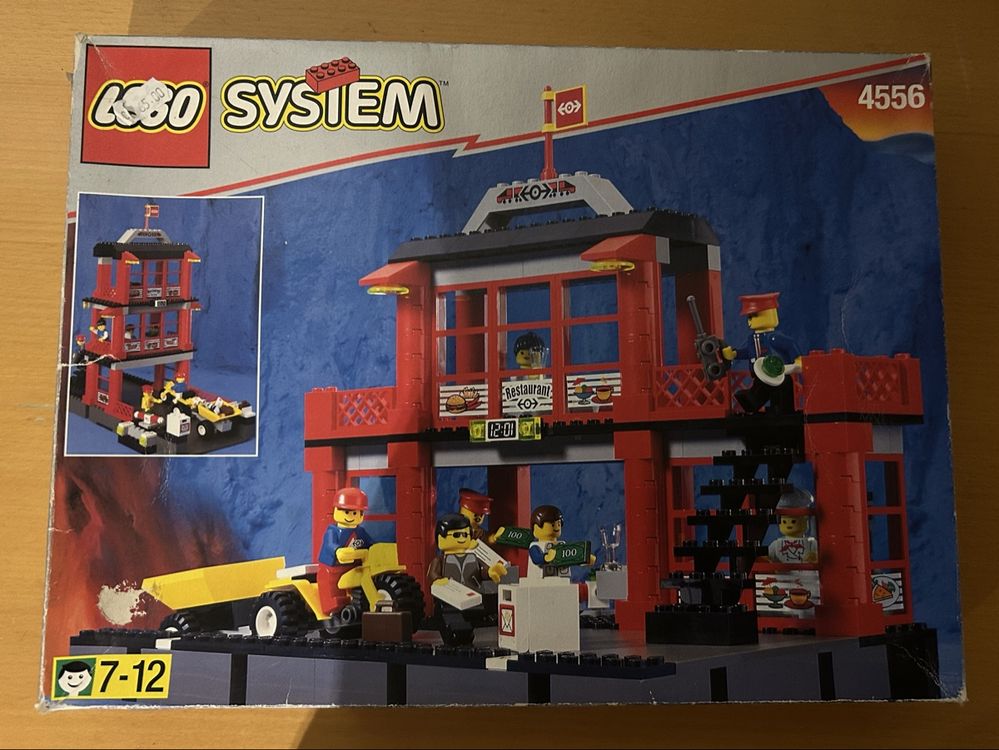 LEGO System 4556 Bahnhof mit Anleitung und OVP. Komplett (Gebraucht) in ...