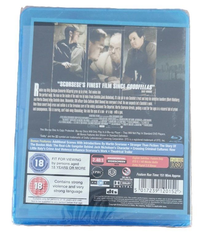 The Departed (Blu-Ray, UK) neu, originalverschweisst! (Neu und originalverpackt) in Wilen b ...