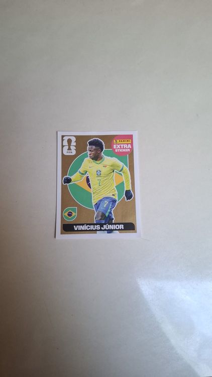 Panini WM 2026 Extra Sticker Vinícius Júnior Gold (Gebraucht) in ...