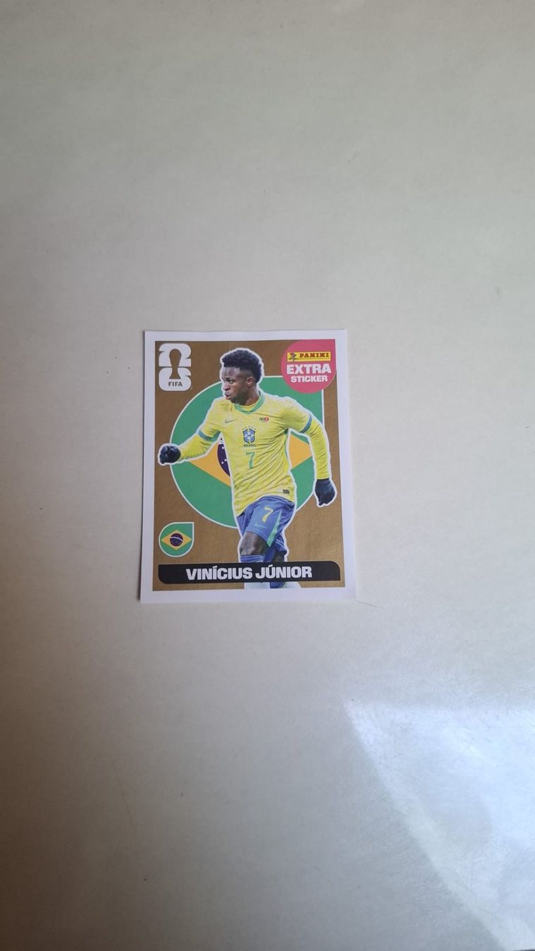 Panini WM 2026 Extra Sticker Vinícius Júnior Gold (Gebraucht) in ...