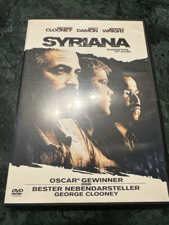 Syriana - Der Politthriller mit George Clooney auf DVD! (Gebraucht) in ...