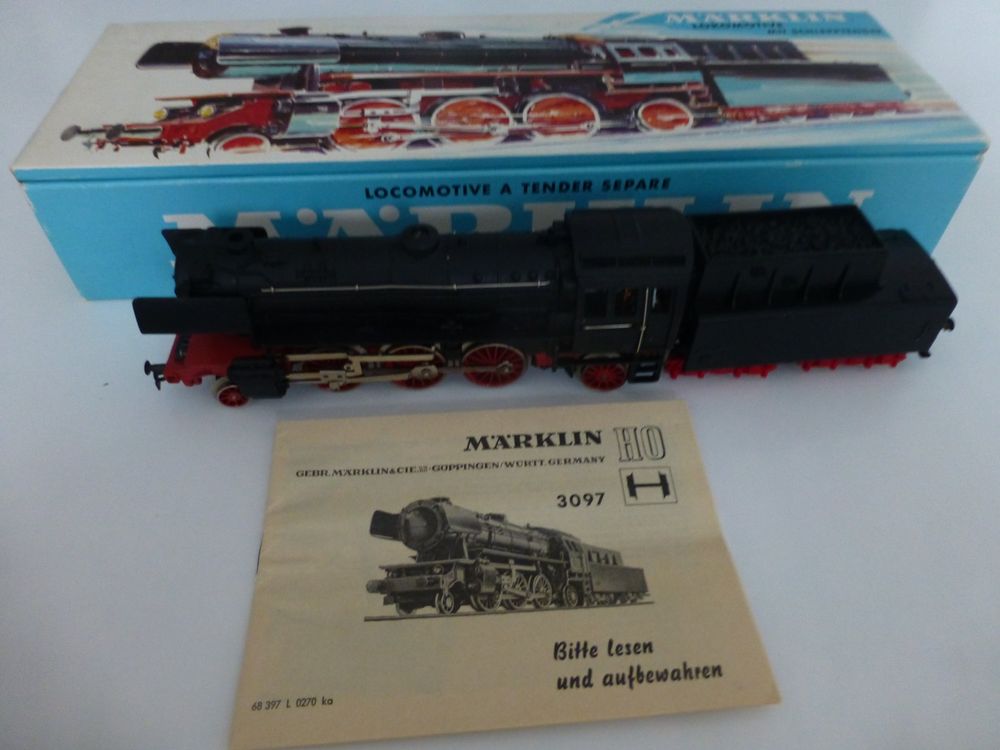 Märklin 3097, Lok mit Tender, BR 23 der DB, Neu (Neu und ...