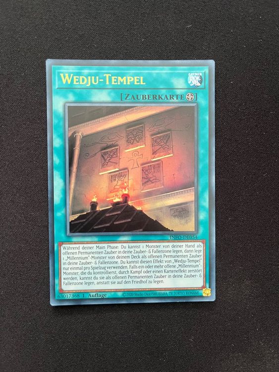 Wedju-Tempel (INFO-DE054), Ultra Rare (Gebraucht) in Gränichen für CHF ...