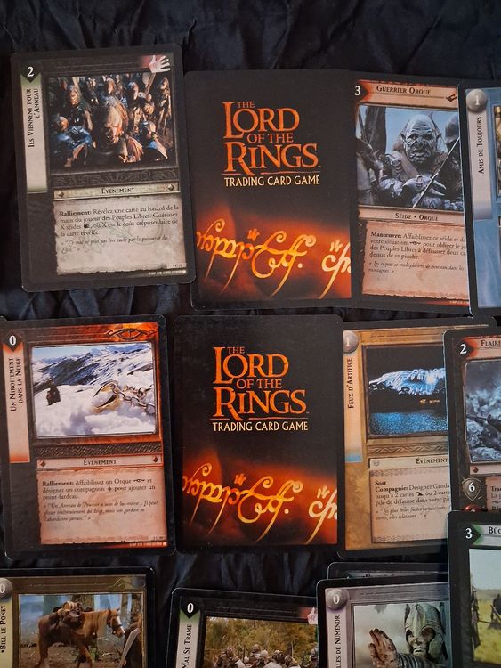 the lord of the ring Trading Game cards (D'occasion) à Sion pour CHF 5 ...
