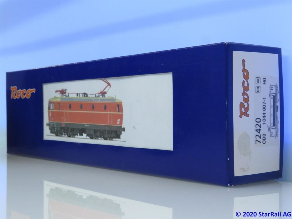 Roco 72420 ÖBB Elektrolokomotive Rh 1044 007-1 Epoche IV (Gebraucht) in ...