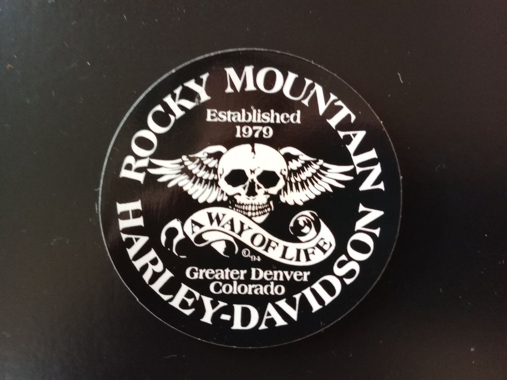 Harley Davidson Rocky Mountain Magnet, Neu, Cool! (Neu (gemäss ...