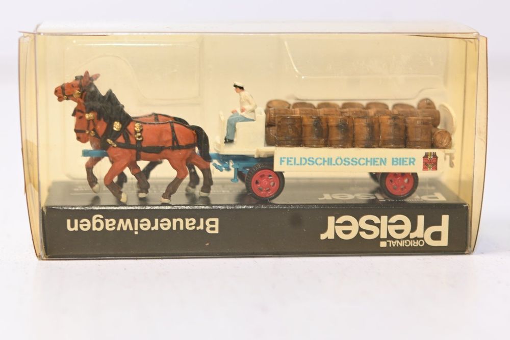 Feldschlösschen Brauereiwagen Preiser HO NEU (Neu und originalverpackt ...