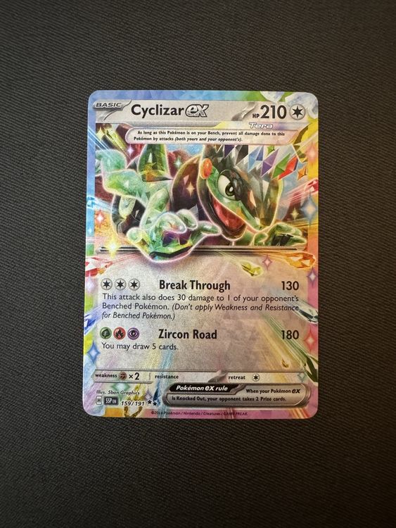 Pokemon Cyclizar ex (159/191) (Neu (gemäss Beschreibung)) in Rümlang ...
