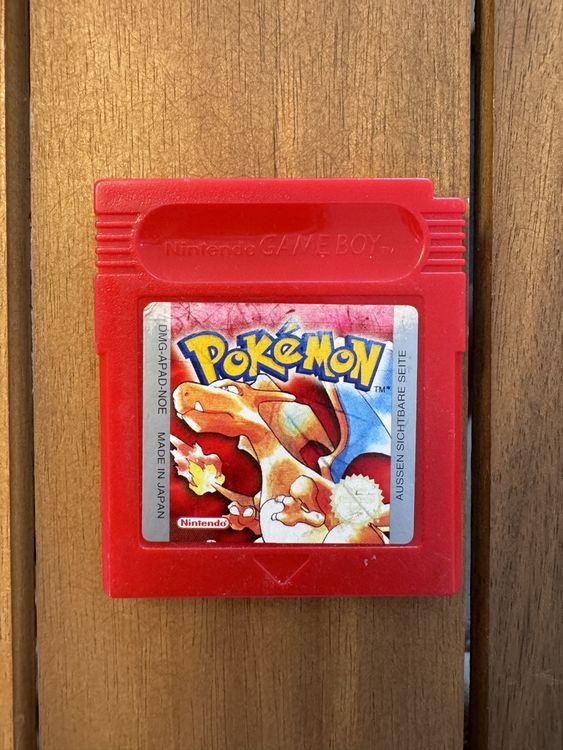 Pokémon Rote Edition - Game Boy - Deutsche Version (Gebraucht) in ...