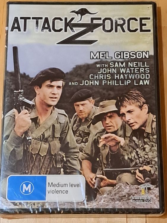 DVD Attack Z Force (The Z Men) mit Mel Gibson (Neu und originalverpackt ...