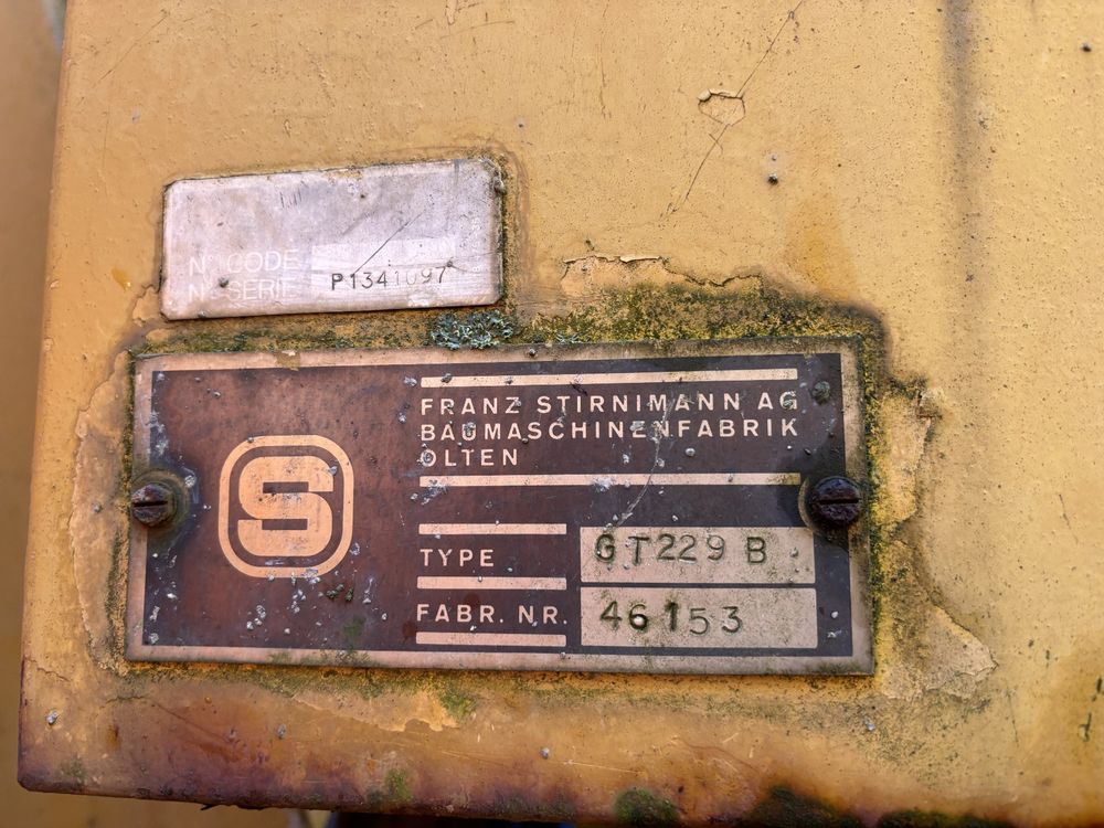 Stirnimann Turmdrehkran (Lot 1579) Standort 4153 Reinach | Kaufen auf ...