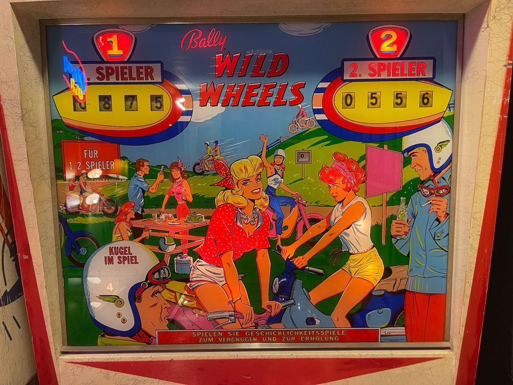Flipper Wild Wheels Bally 1966 | Kaufen auf Ricardo