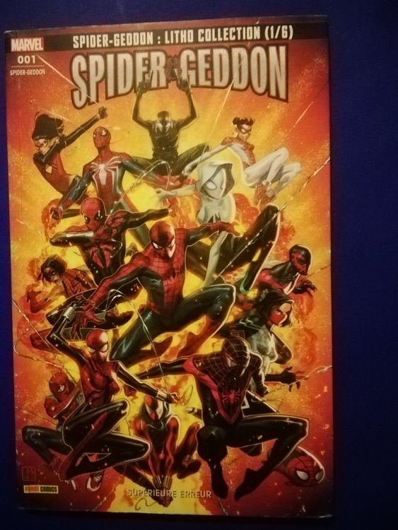 Spider Man Spider Geddon Litho Collection BD, en francais (Gebraucht ...