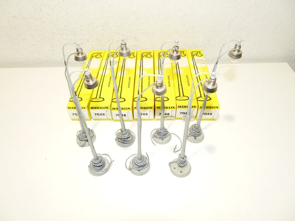 7 Märklin Lampen Leuchten HO 7048 (Gebraucht) in für CHF 39.9 – mit ...