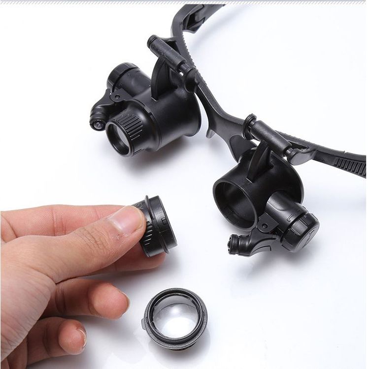 Brillenlupe Lupenbrille Kopflupe Juwelie | Kaufen auf Ricardo