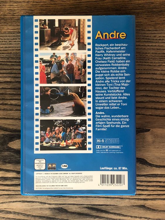 Andre Ein kleiner Freund fürs Leben VHS Videokassette (Gebraucht) in ...