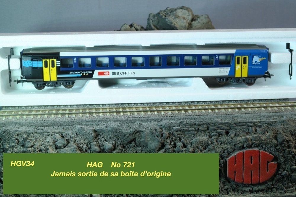 HAG SBB-CFF EW1 NPZ ZUGKRAFT AARGAU | Acheter sur Ricardo