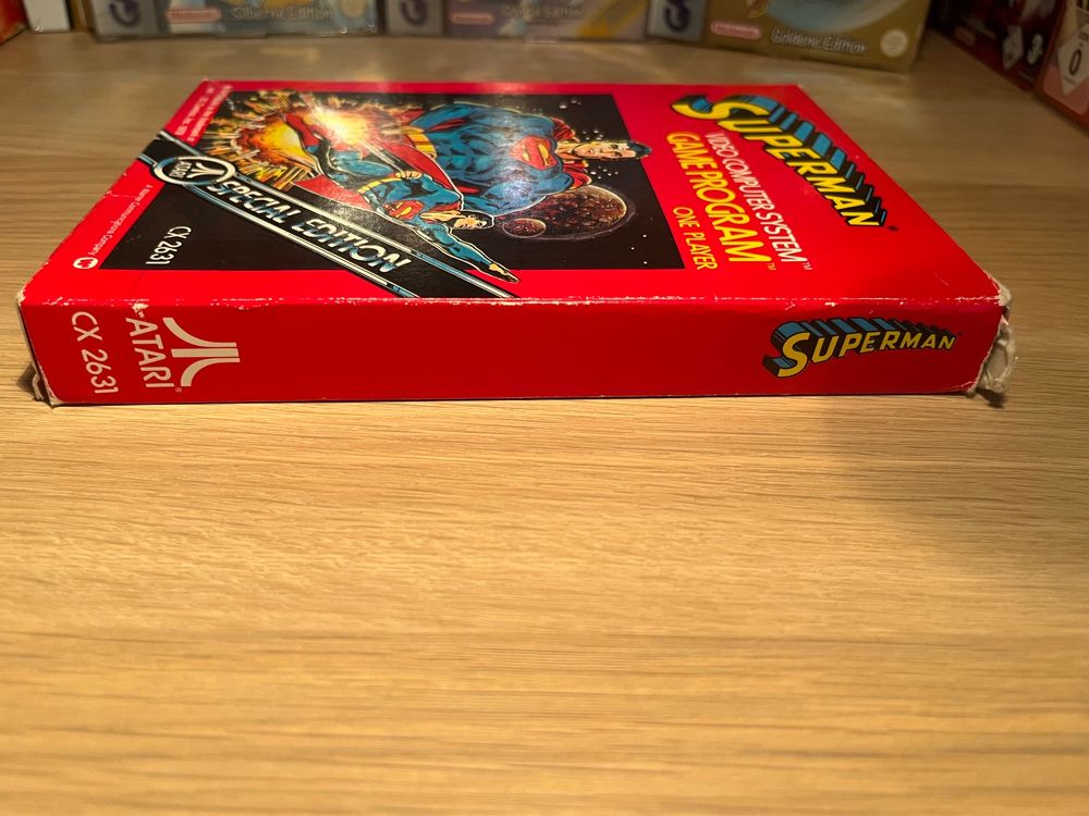 Superman Special Edition Atari CX 2631 DC Comics Retro OVP | Kaufen auf ...