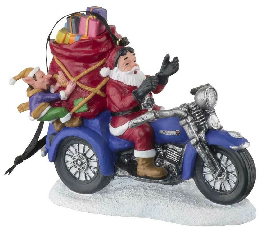 Harley Davidson Biker Santa Baumschmuck (Neu und originalverpackt) in ...