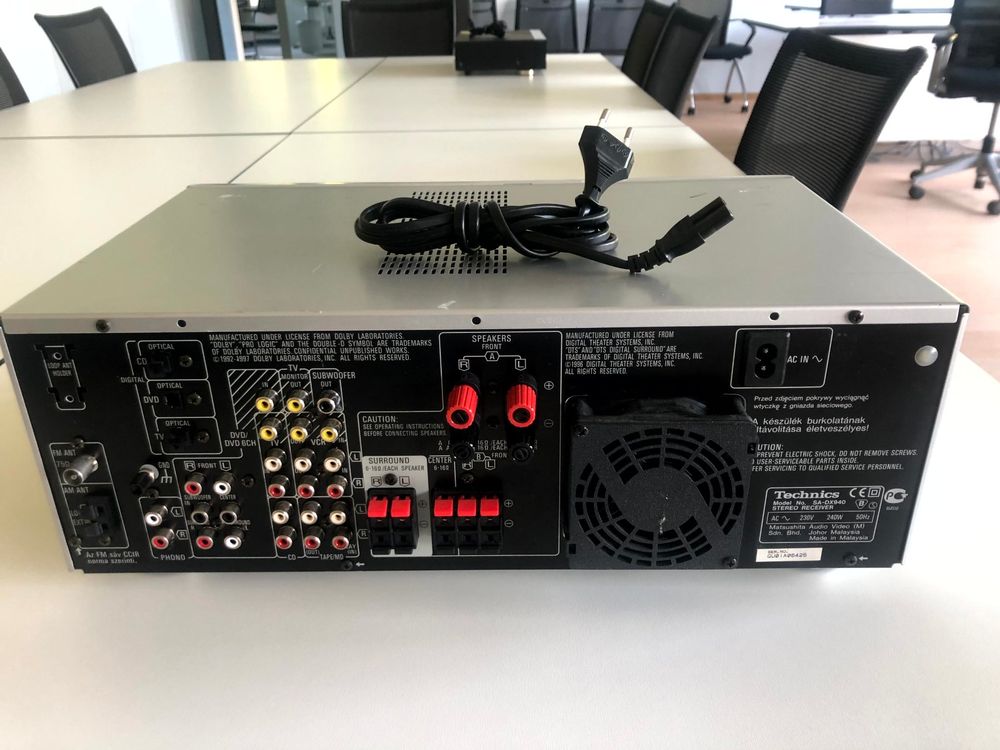 Audio HiFi Gerät Technics AV Control Ster. Receiver SA-DX940 (Gebraucht ...