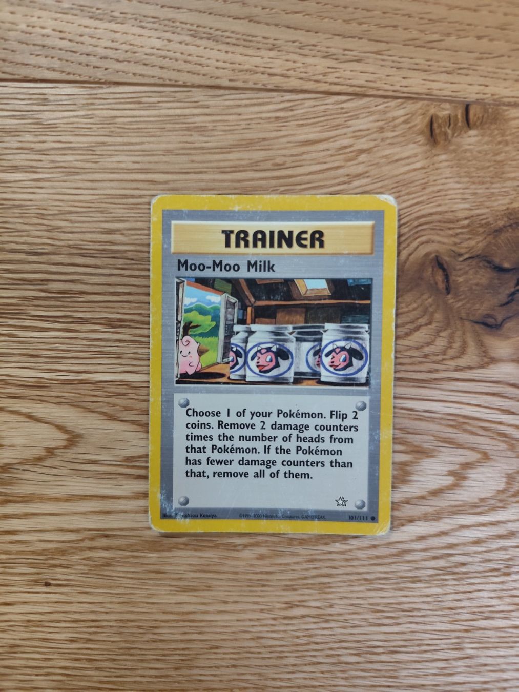 Pokemon Moo-Moo Milk Neo Komiya vintage non holo ⭐ (Gebraucht) in ...