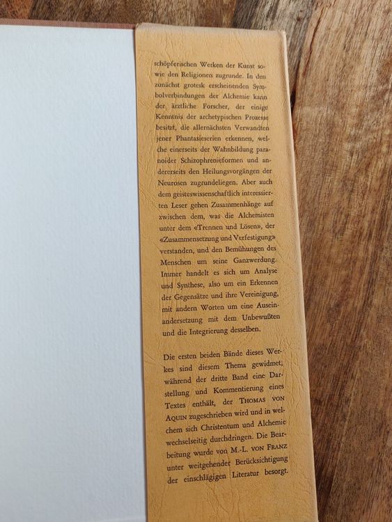 Carl Gustav Jung C. G. Mysterium Coniunctionis Alchemie 1955 (Gebraucht) in Le Locle für CHF 80 ...