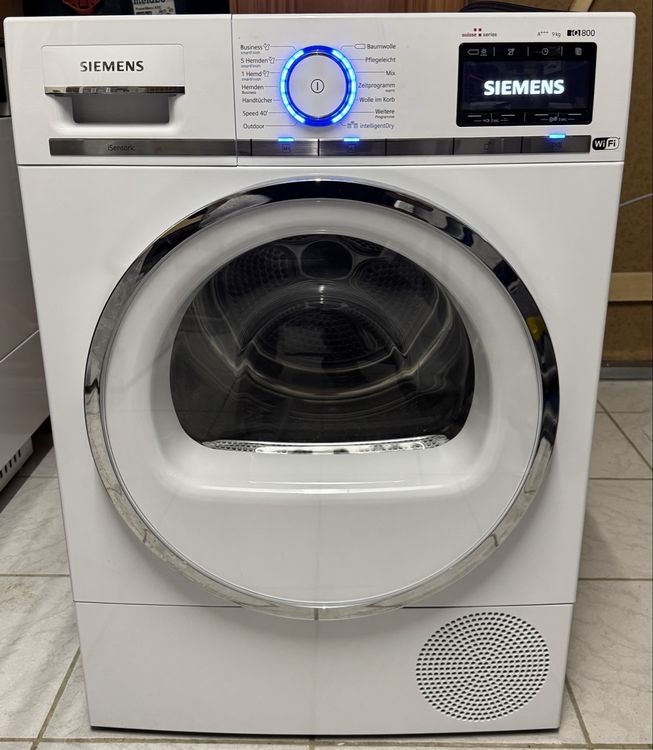 Siemens iQ800 Wärmepumpen-Trockner, 9 kg A+++ (Neu (gemäss Beschreibung ...