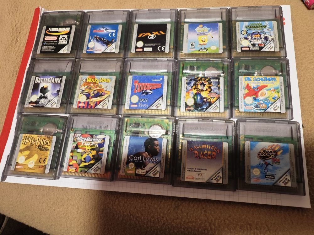 15 Stk. Gameboy Color Game Cartridges (Gebraucht) in Ottikon für CHF 65 ...