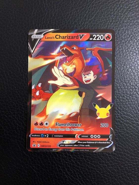 Celebrations Lance's Charizard V Promo SWSH133 Ab 1 | Kaufen auf Ricardo