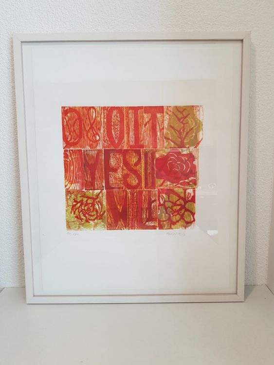 ab 1.- Bild von Heidi Meier Linoldruck oder ähnliches (Gebraucht) in ...
