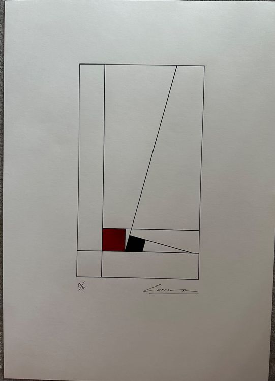 Jean-Francois. Correvon (1954-2014) Litho Handsig (Gebraucht) in Hochdorf für CHF 30 – mit ...