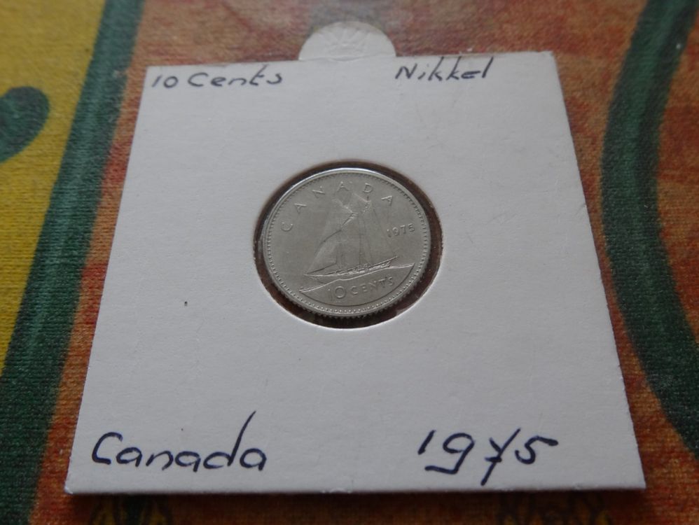 CANADA 10 Cents 1975 (Gebraucht) in Romanel-sur-Lausanne für CHF 0.5 ...