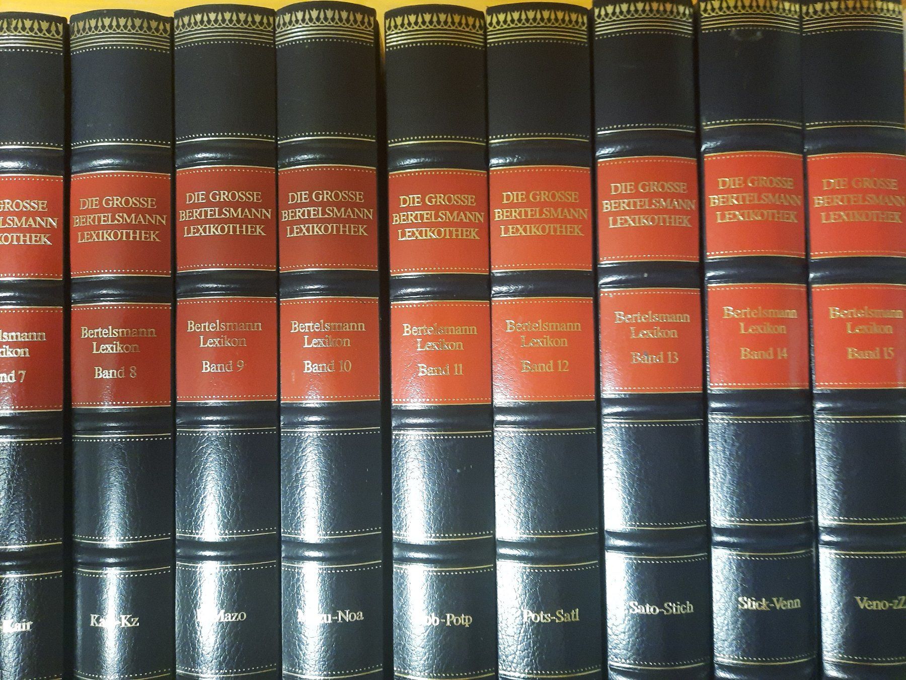Bertelsmann Lexikon, Band 1-5 uns 7 - 15, Top Zustand! (Gebraucht) in ...