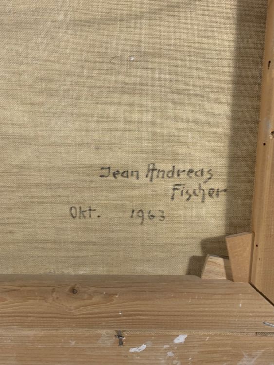 Jean Andreas Fischer Badende Akt Dame am See Gemälde (Gebraucht) in ...