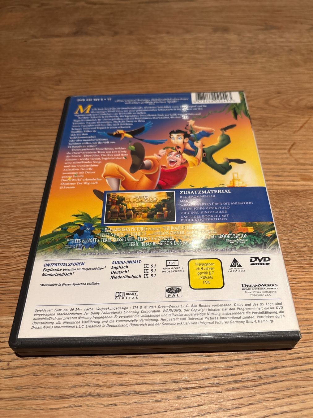 DVD Der Weg nach El Dorado - DreamWorks Pictures ab Fr 1.20! (Gebraucht ...