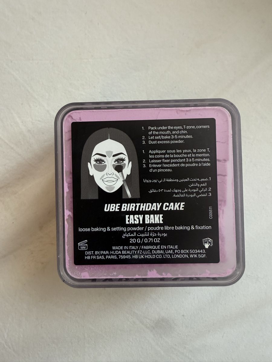 Huda Beauty Easy Bake Loose Baking Powder in Ube Birthday (Neu (gemäss ...