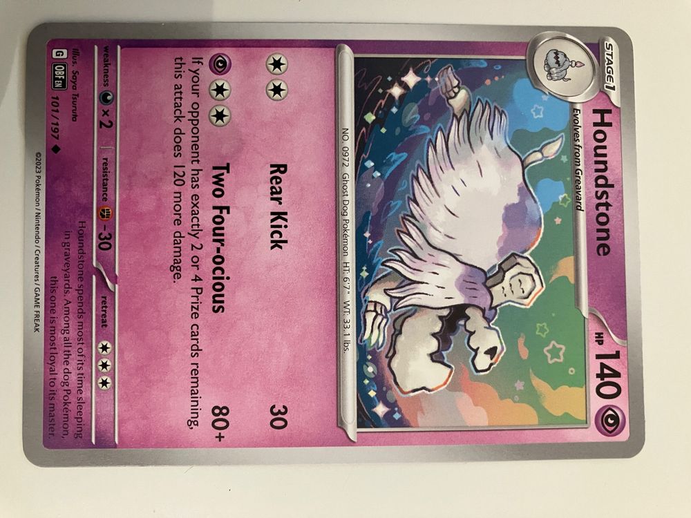 Pokemon Houndstone (Gebraucht) in Ruggell für CHF 0.2 – mit Lieferung ...