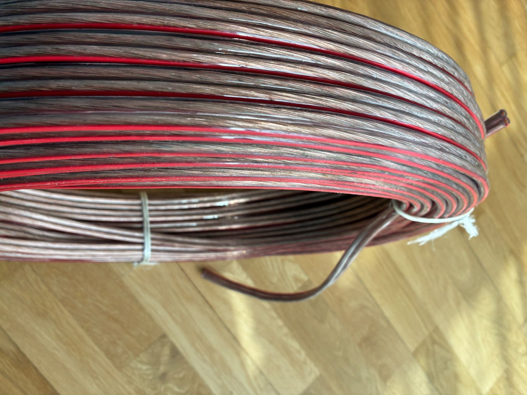 Lautsprecher Kabel 2x2,5mm2 transparent / Bund à 50m / neu (Gebraucht ...