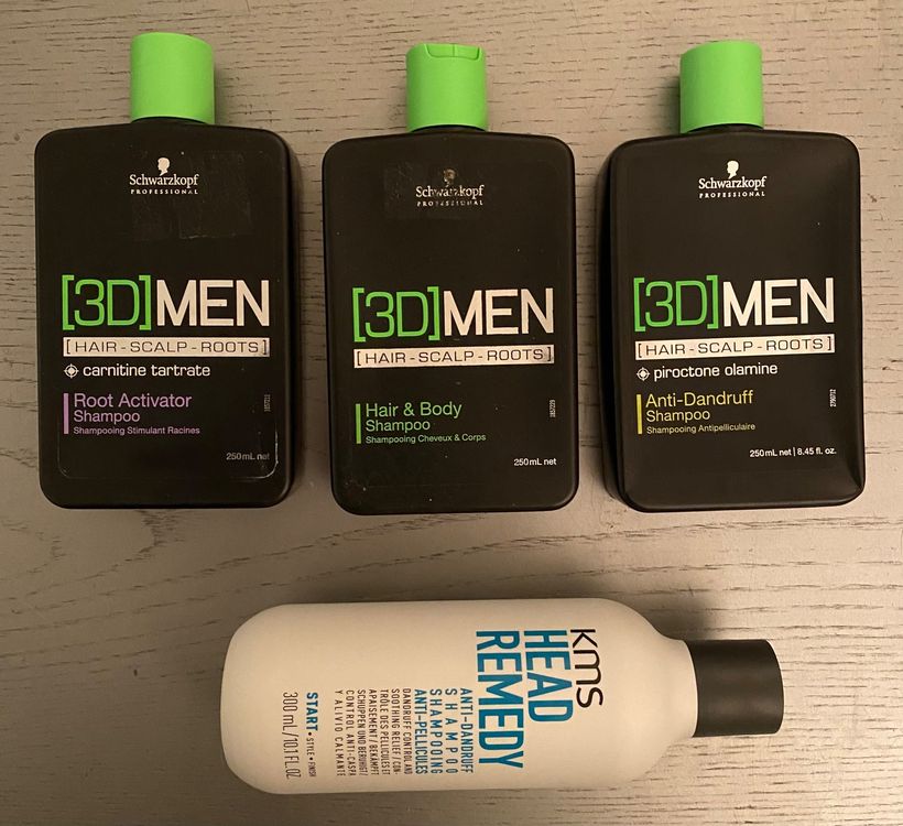 4x Shampoo 3D MEN / KMS günstig - zum Schnäppchenpreis!! | Kaufen auf ...