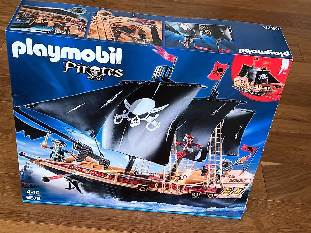 Schne Playmobil Piratenschiff Gro Fotos