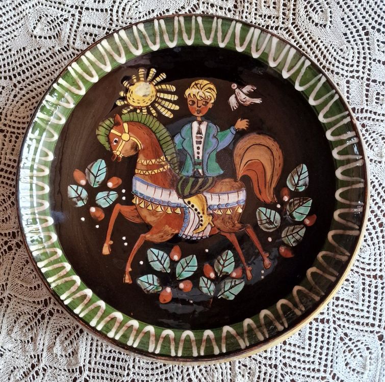 Keramik-Teller Willy Aebi, Hasle BE (Gebraucht) in Röthenbach i. E. für ...